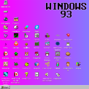 WINDOWS 93 - Interactive Web Platform, metavv